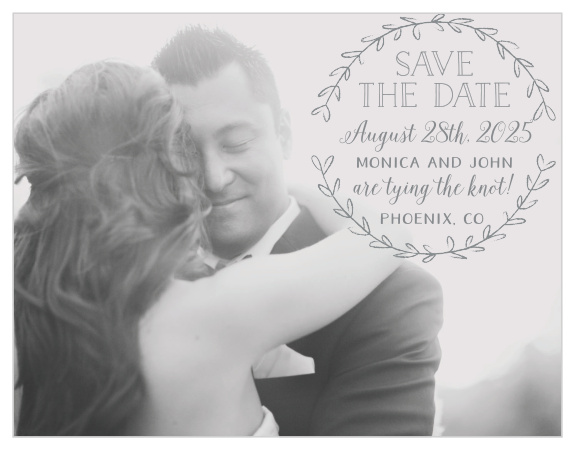 Rustic Love Save the Date Magnets by Basic Invite