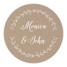 Personalized Wedding Stickers | Wedding Favors Stickers