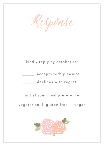 Neutral Chic Direction Cards by Basic Invite