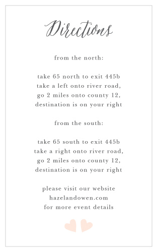 Floating Ribbon Wedding Programs by Basic Invite