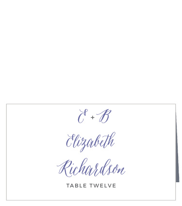 Rustic Script Wedding Belly Bands by Basic Invite