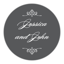 Elegant Script Wedding Programs by Basic Invite