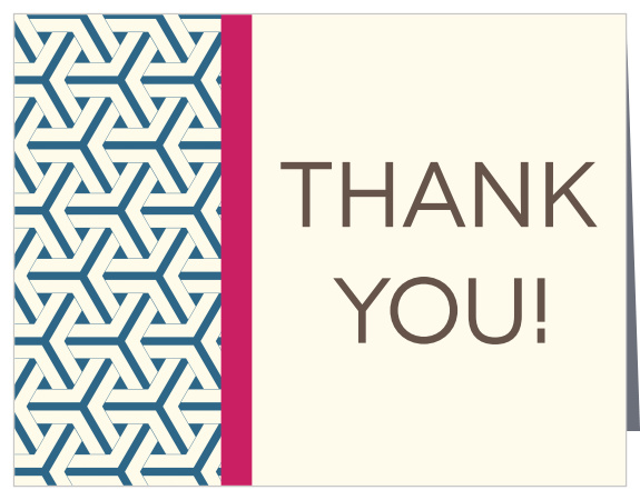 Geometric Perfection Wedding Invitation