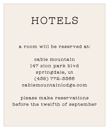 Make a List Direction Cards by Basic Invite