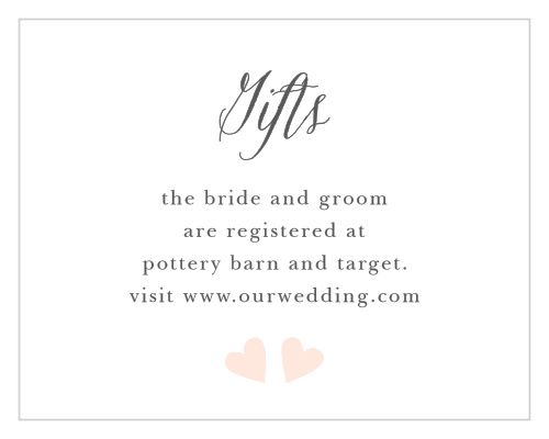 Floating Ribbon Wedding Programs by Basic Invite