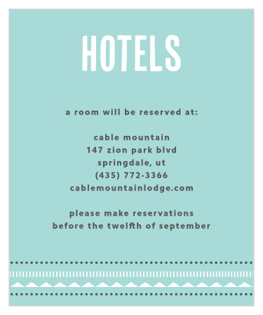 Deco Charm Response Cards by Basic Invite