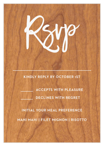 Marker Script Clear Response Cards