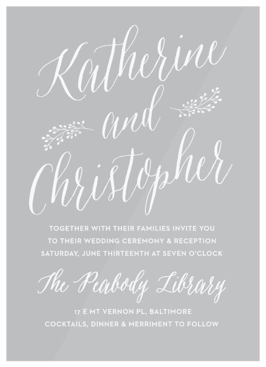 LDS Wedding Invitations and Announcements