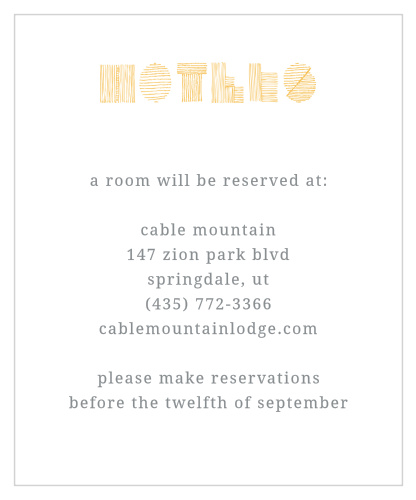 Simply Sketched Wedding Belly Bands by Basic Invite