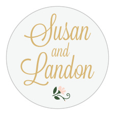 Laurel Crown Foil Wedding Invitations by Basic Invite