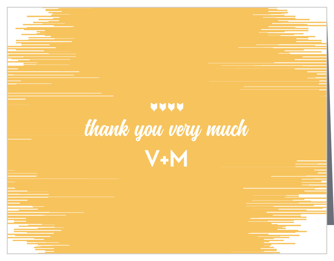 Common Thread Wedding Thank You Cards by Basic Invite