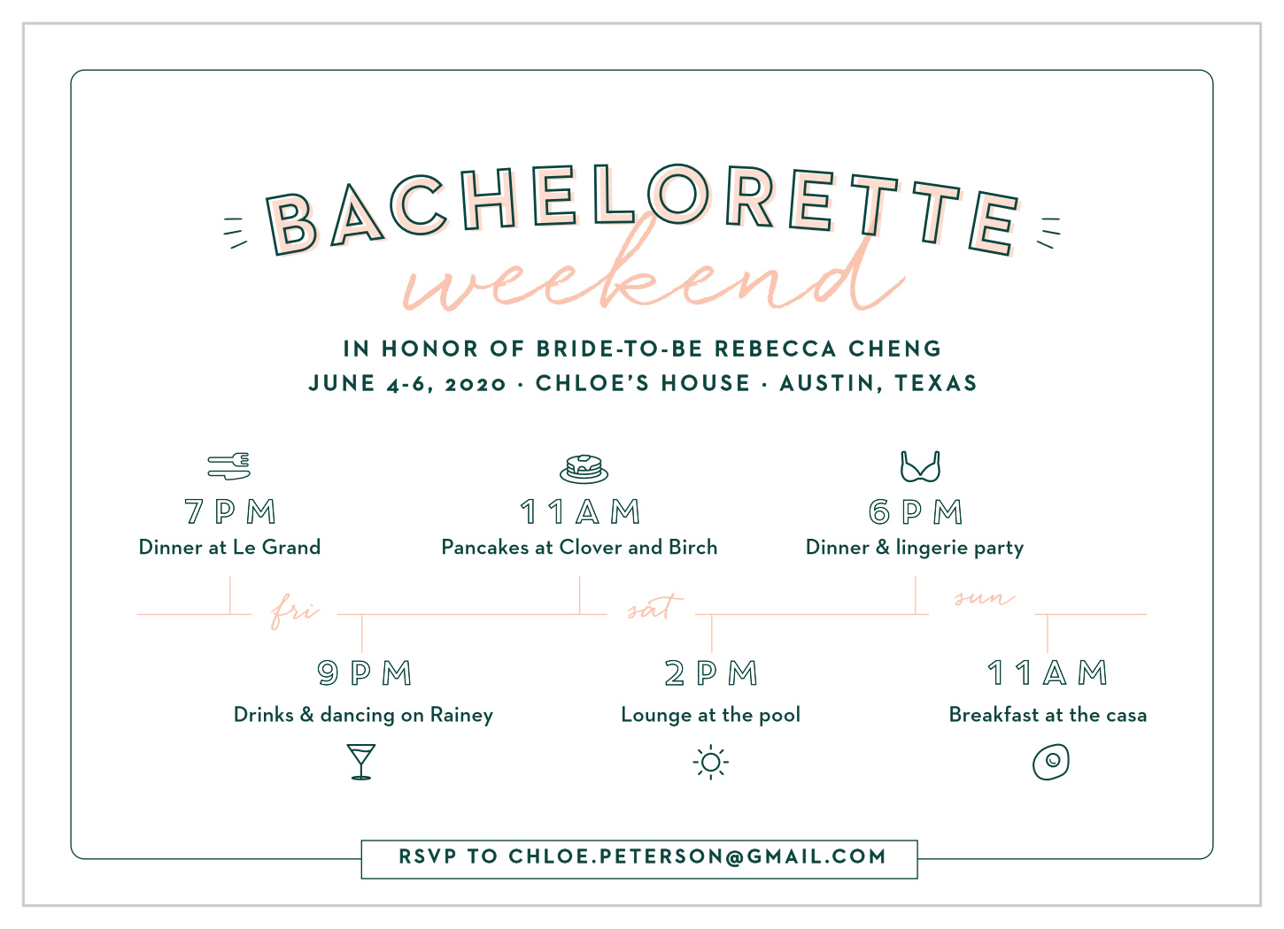 Illustrated Itinerary Bachelorette Party Invitations By Basic Invite illustrated-itinerary-bachelorette-party-invitations-by-basic-invite
