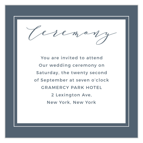 Oil Paint Textured Wedding Invitations by Basic Invite