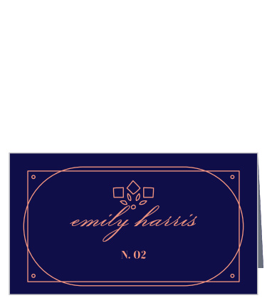 Royal & Rose Wedding Programs by Basic Invite