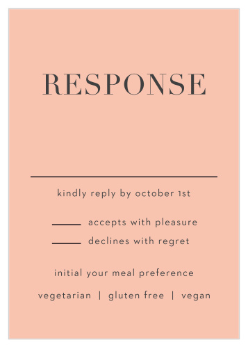 Angular Color Direction Cards by Basic Invite