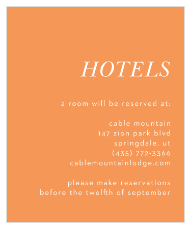 Angular Color Wedding Invitations by Basic Invite