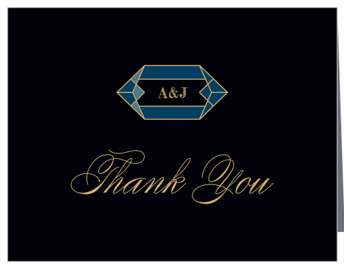 Gem Prism Save the Date Cards by Basic Invite