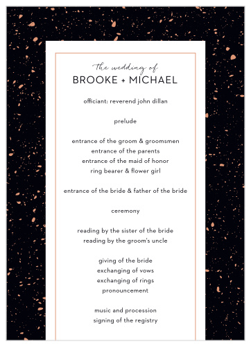 Wedding Programs | Match Your Colors & Style Free!