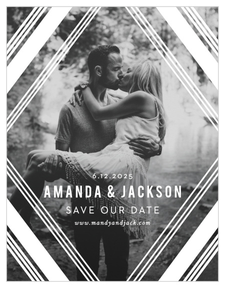 Diamond Reflections Wedding Programs by Basic Invite