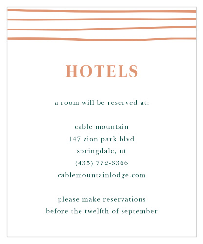 Doodle Border Registry Cards by Basic Invite