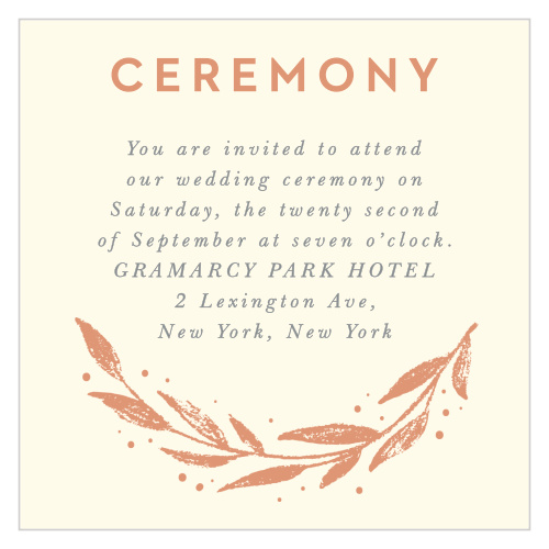 Rustic Branches Accommodation Cards by Basic Invite