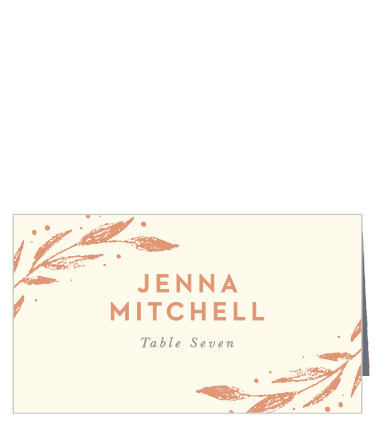 Rustic Branches Wedding Thank You Cards by Basic Invite