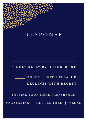 Pebble Walkway Direction Cards by Basic Invite