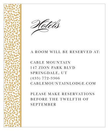 Pebble Beach Wedding Invitations by Basic Invite