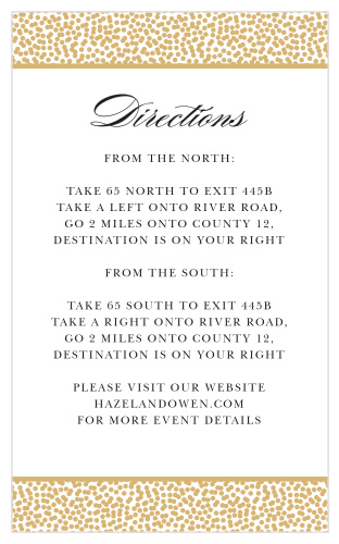 Pebble Beach Registry Cards by Basic Invite