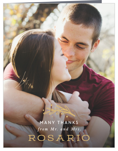 Simply Botanical Wedding Programs by Basic Invite