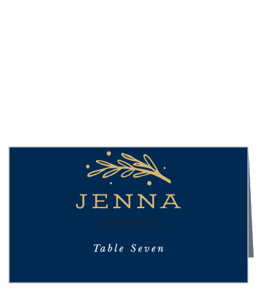 Simply Botanical Wedding Programs by Basic Invite