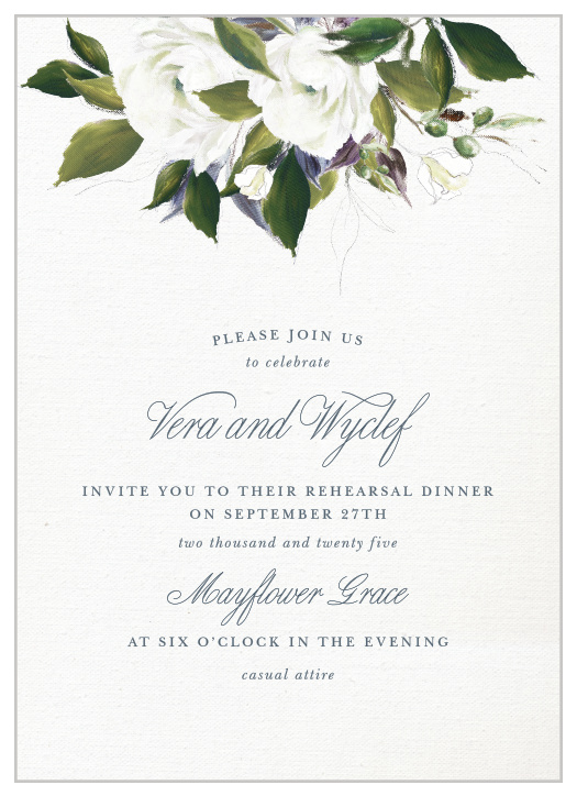 Creative Rehearsal Dinner Invitations - Match Your Color & Style Free!