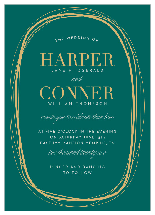 With This Ring Wedding Belly Bands by Basic Invite