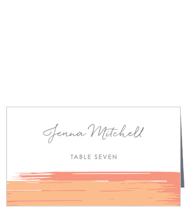 Artful Gallery Wedding Programs by Basic Invite