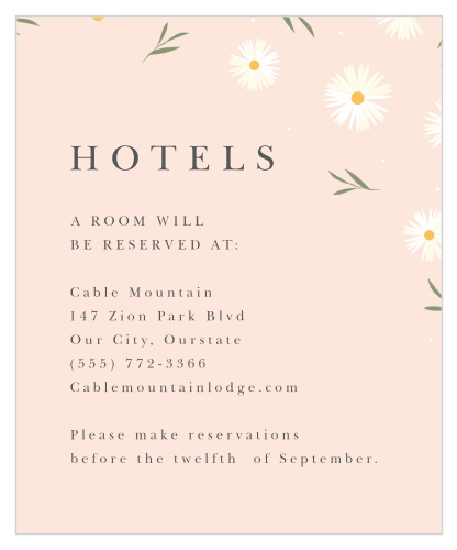 Tiny Daisies Wedding Programs by Basic Invite