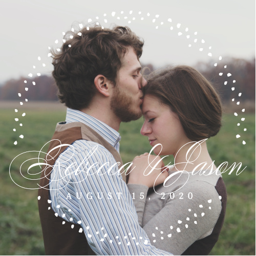 Wedding Coasters | Match Your Color & Style Free! - Basic Invite