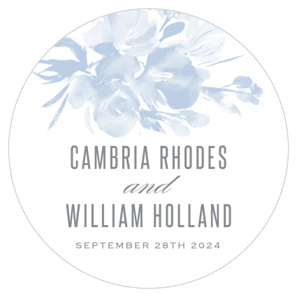 Floral Wedding Coasters - Match Your Color & Style Free!