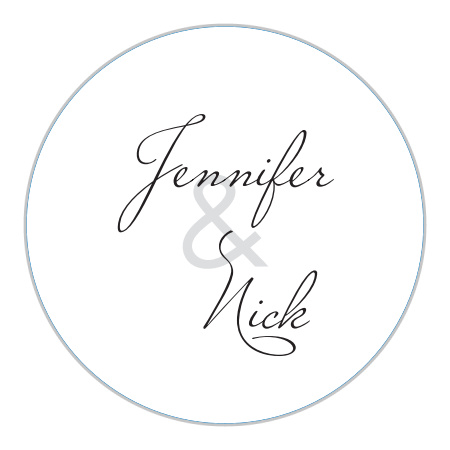 Formal Photo Wedding Sticker