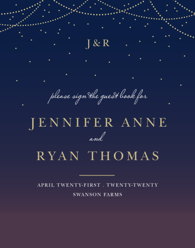 Light & Lantern Wedding Invitations by Basic Invite