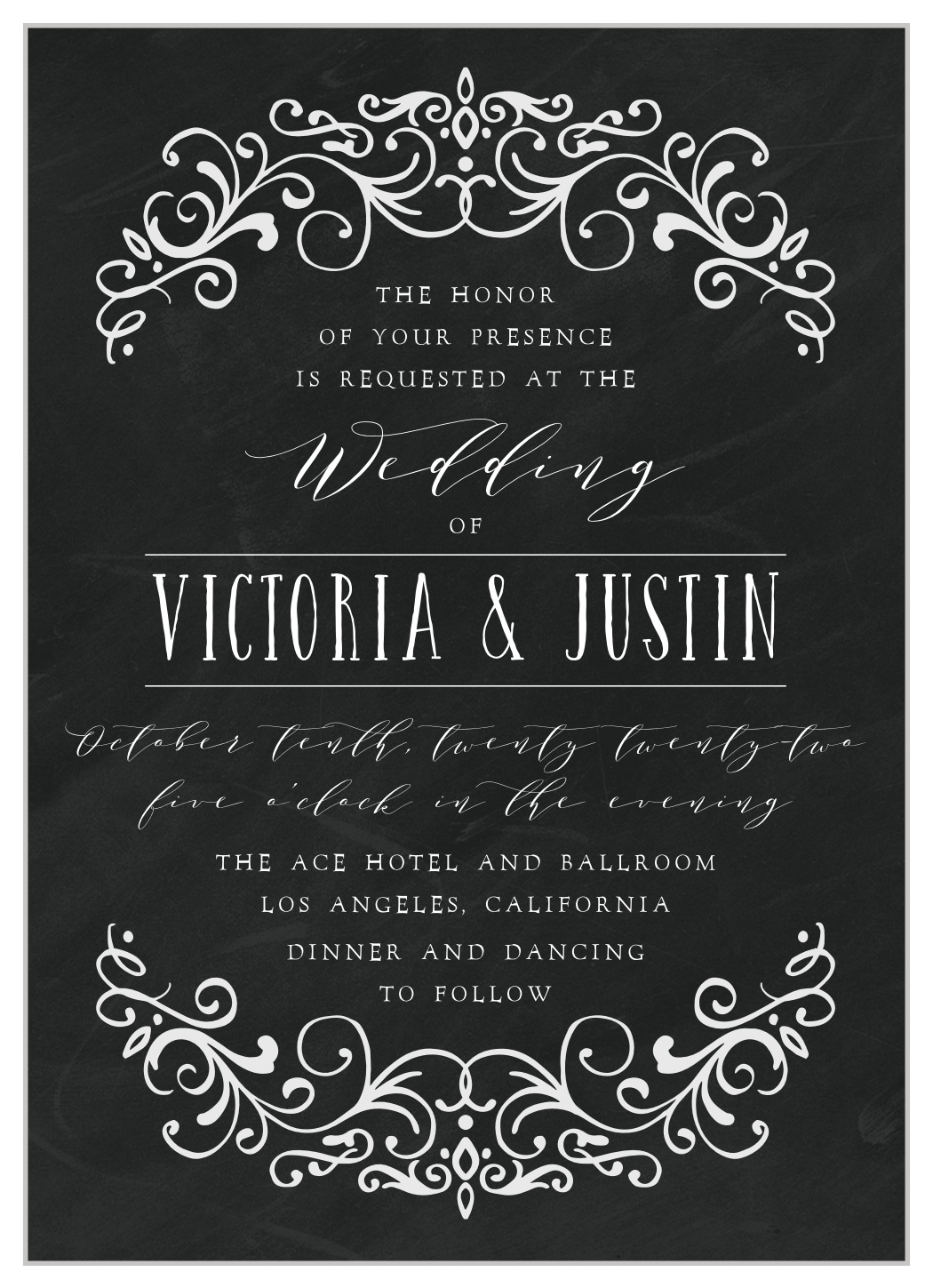 Gothic Magic Wedding Invitations by Basic Invite