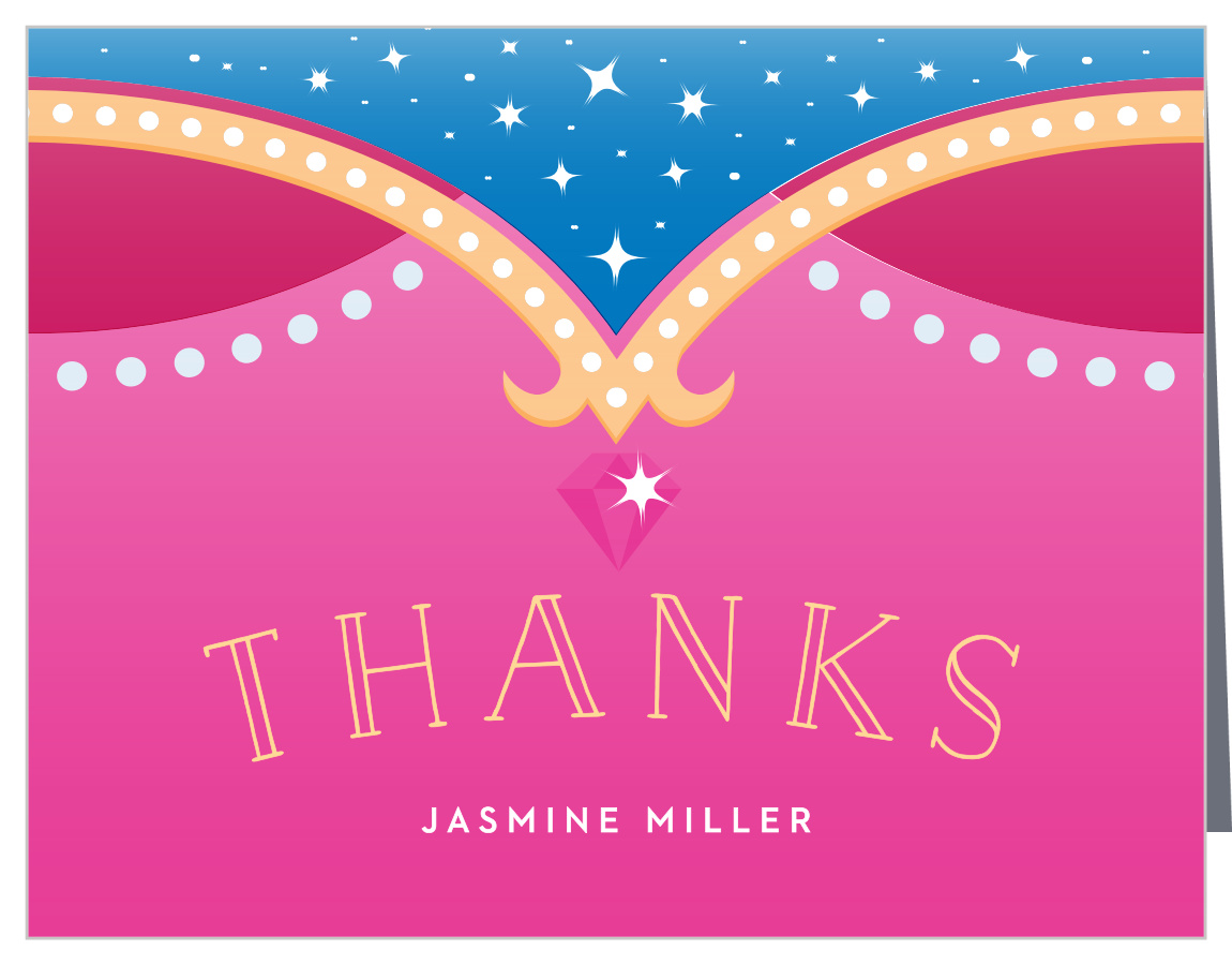 Genie Jewels Children's Birthday Thank You Cards by Basic Invite