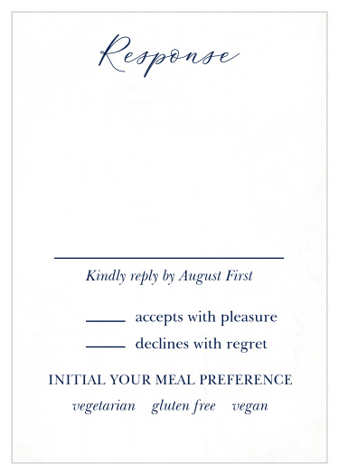 Moody Calligraphy Wedding Invitations by Basic Invite