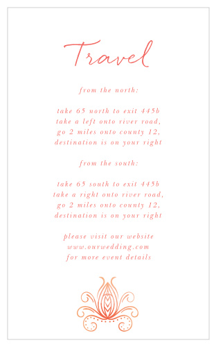 Painted Love Wedding Programs by Basic Invite