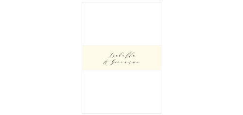 Tuscany Vineyard Wedding Programs by Basic Invite