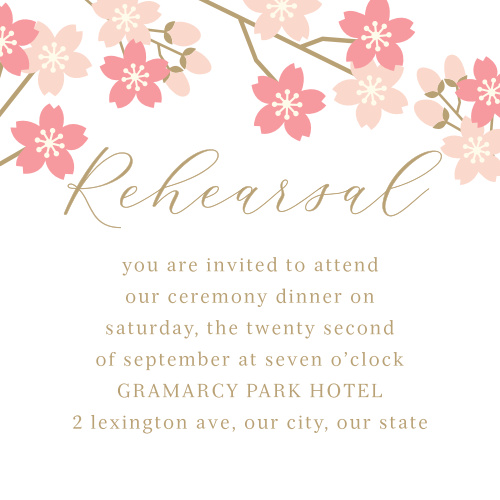 Wedding Reception Cards and Wedding Ceremony Cards by Basic Invite