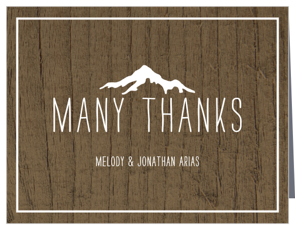 Rustic Union Wedding Invitations by Basic Invite