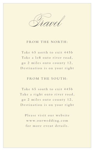 Rustic Ampersand Wedding Programs by Basic Invite