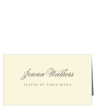 Rustic Ampersand Wedding Programs by Basic Invite