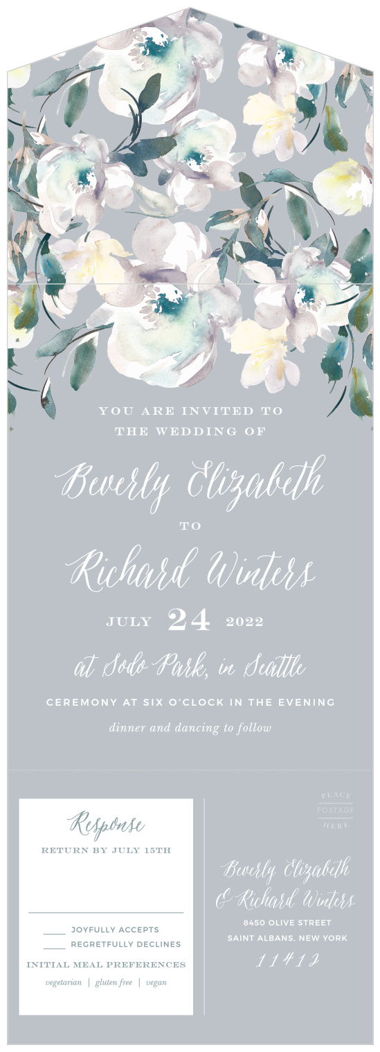 Seal and Send All In One Wedding Invitations | 100+ Designs