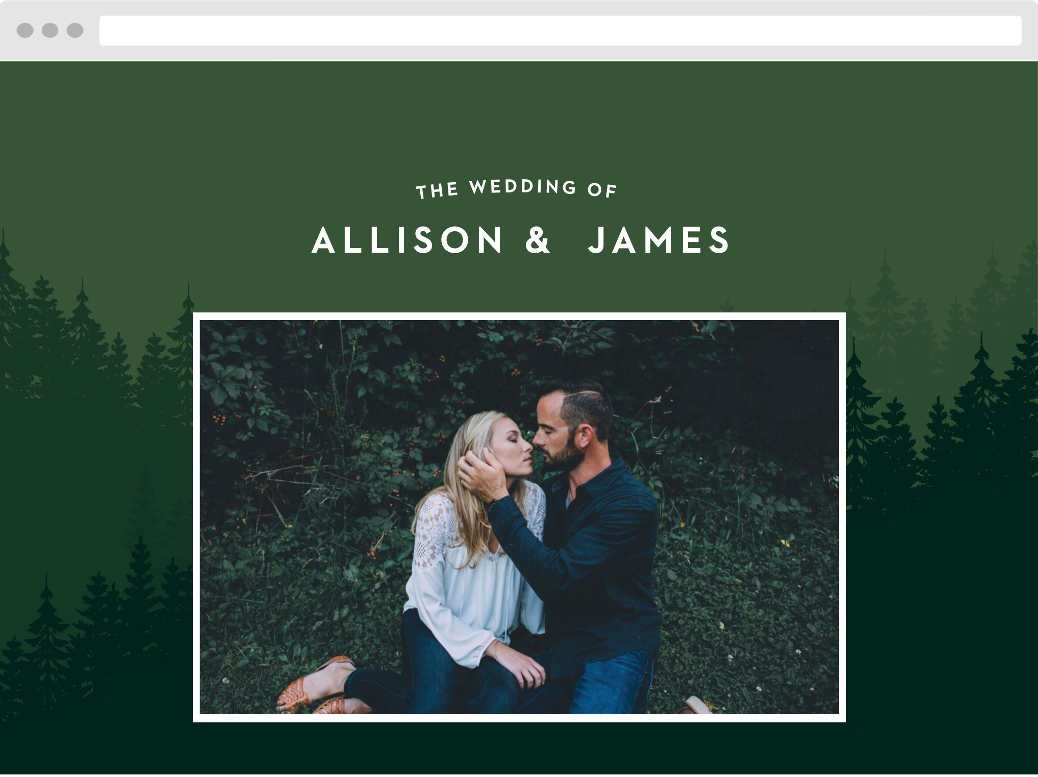 100% Free Wedding Websites | Match Your Colors & Style! - Basic Invite